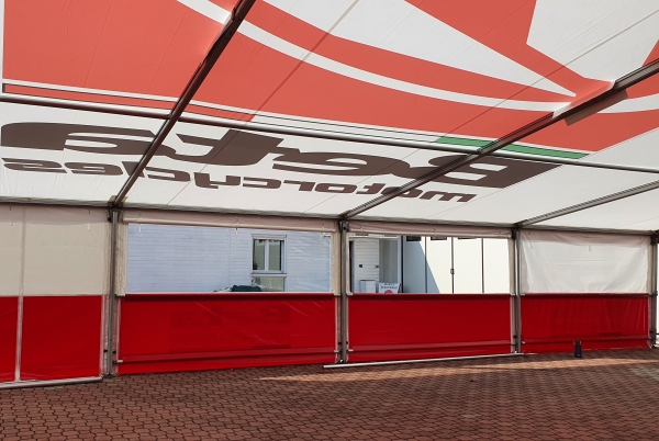 Tende Racing: tende modulari per gazebo motorhome e hospitality