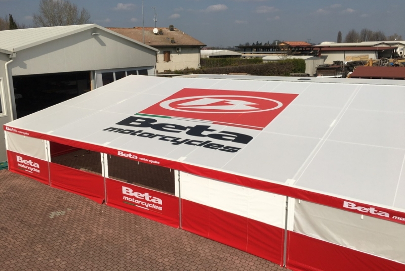 Tende Racing: tende modulari per gazebo motorhome e hospitality